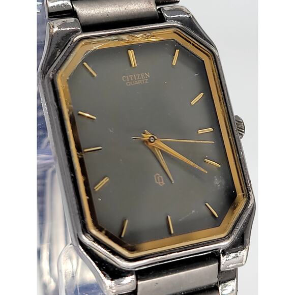 Citizen | Accessories | Vintage Citizen Quartz Watch With Octagonal ...
